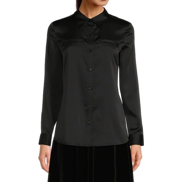 Alex Marie | Tops | Alex Mariepiper Button Front Collar Long Sleeve ...